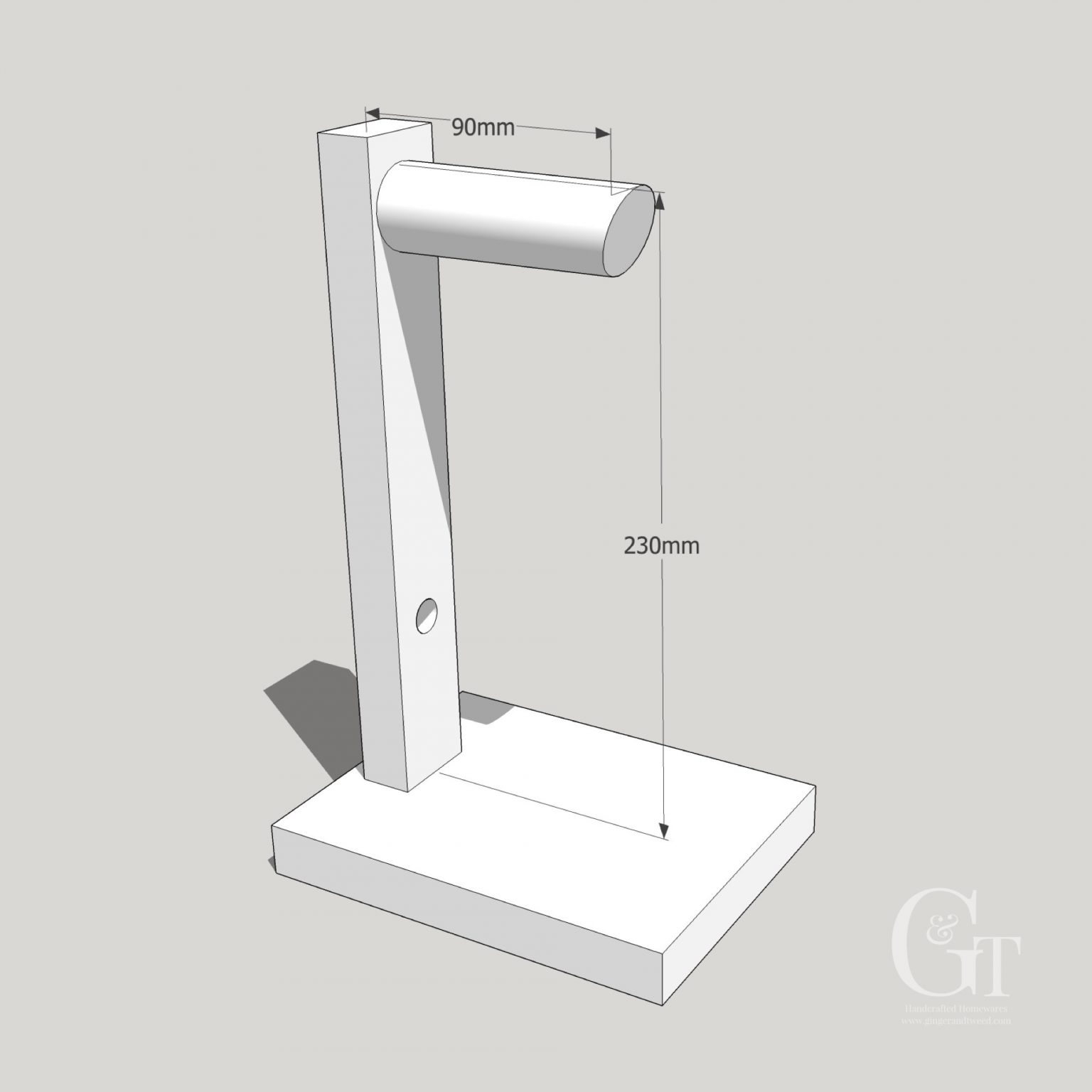 Desktop Headphone Stand – Ginger and Tweed